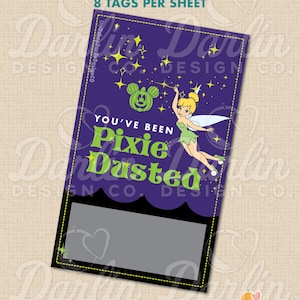 Pixie Dust Gift Tags - Halloween Color Scheme - You've Been Pixie ...