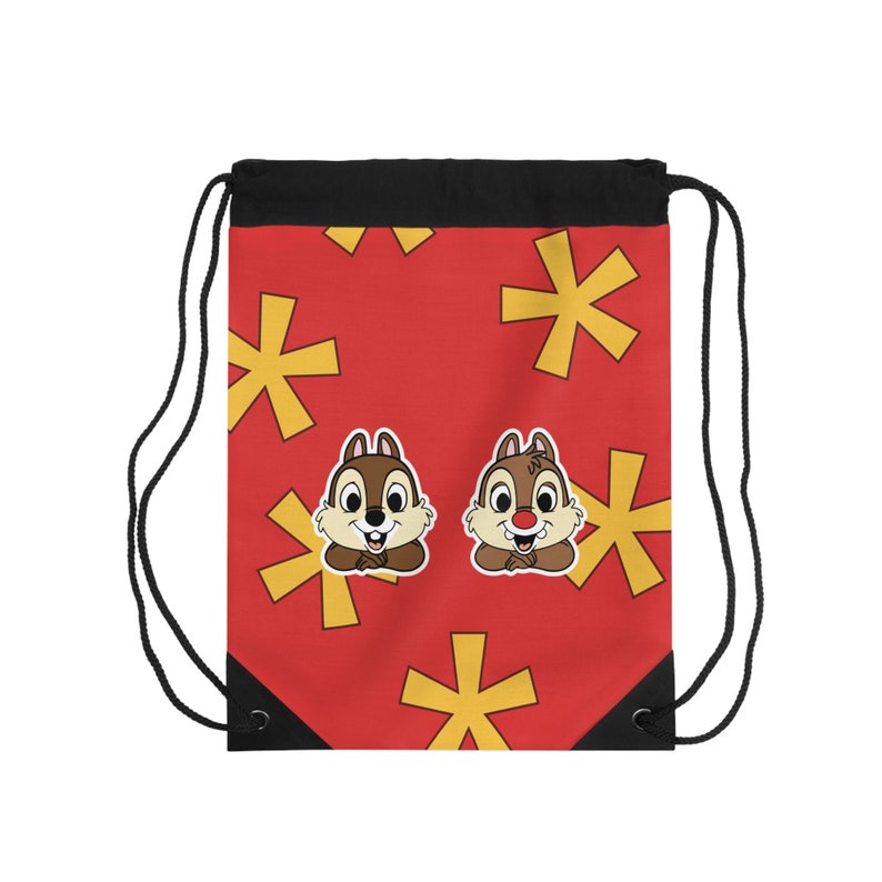 Chip N Dale - Drawstring Bag - Magic Theme Park - Etsy