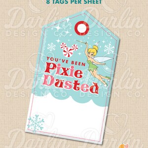 Pixie Dust Gift Tags - Christmas Color Scheme - You've Been Pixie ...