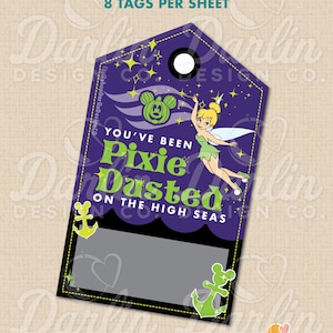 Pixie Dust Gift Tags Halloween Color Scheme You've Been Pixie Dusted on ...