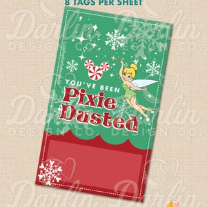 Pixie Dust Gift Tags - Christmas Color Scheme - You've Been Pixie ...