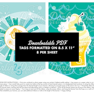 DCL 25th Anniversary Banner Bunting Decoration Digital Download Instant ...