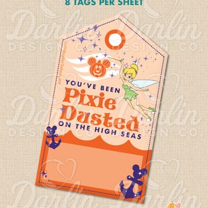 Pixie Dust Gift Tags - Halloween Color Scheme - You've Been Pixie ...