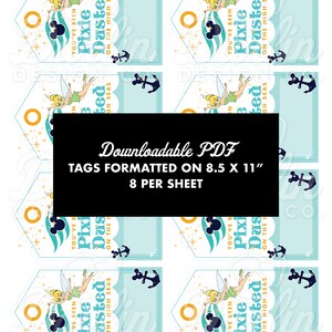 Pixie Dust Gift Tags You've Been Pixie Dusted on the - Etsy Canada