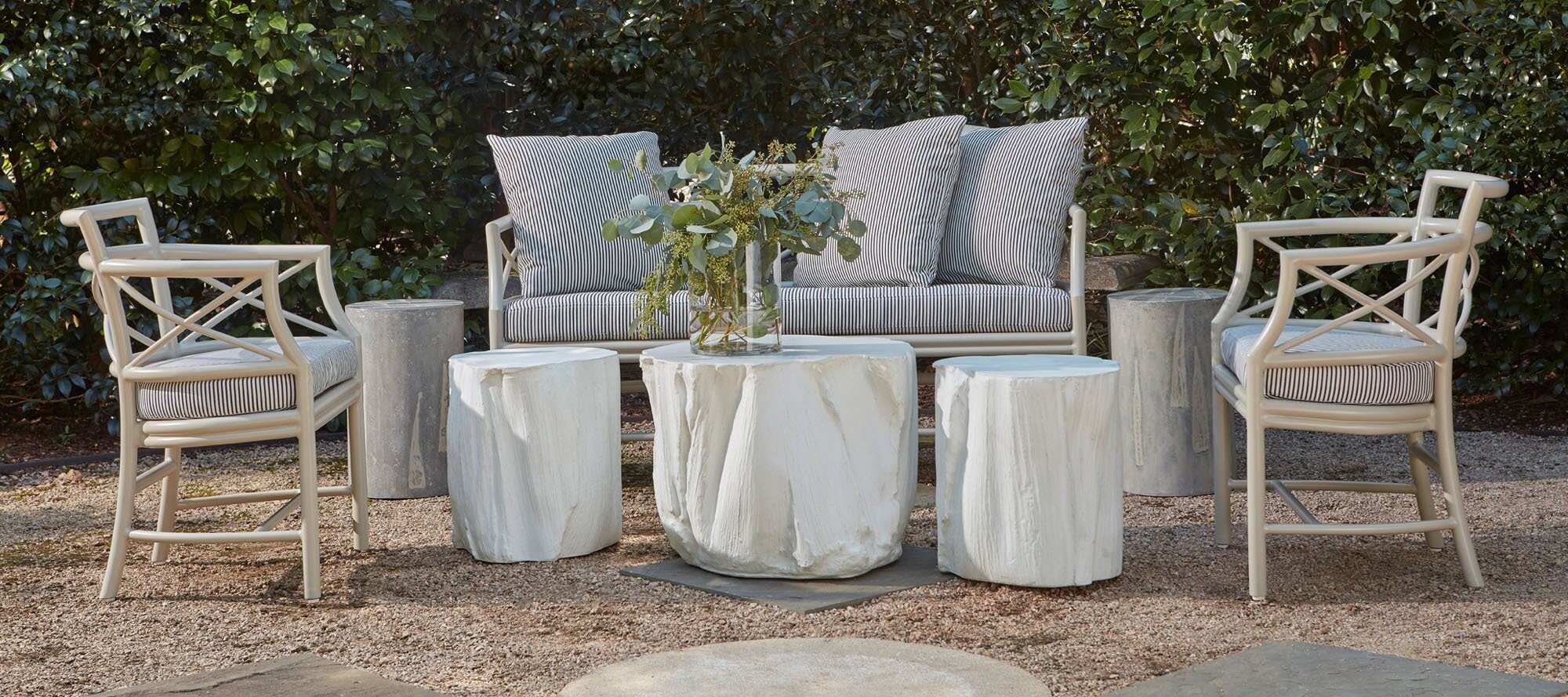 Concrete Palm Stump Side Table or Seat - Etsy