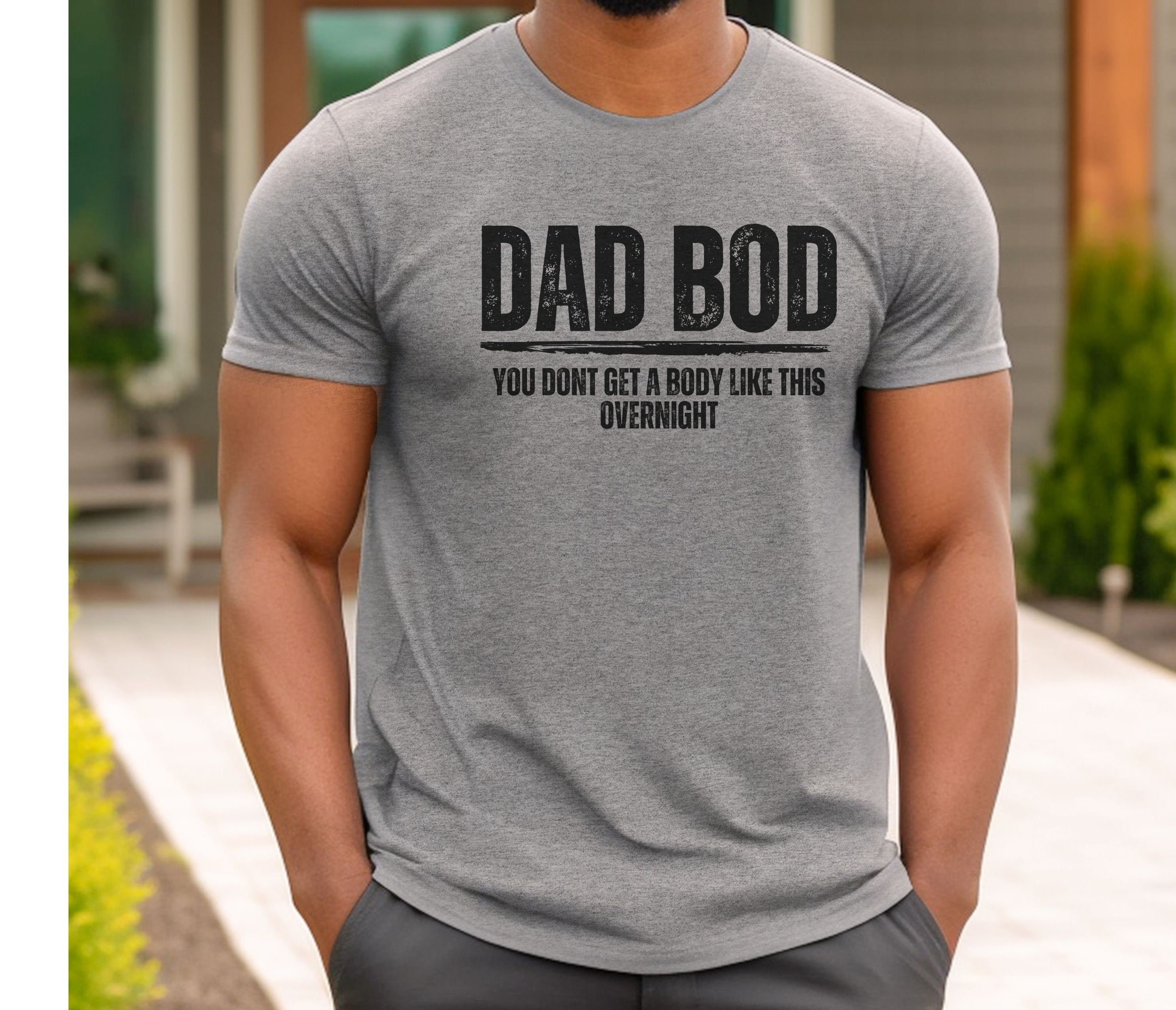 Funny Dad Bod Shirt Shirt for Dad's for Father's Day Funny Dad's Shirt ...
