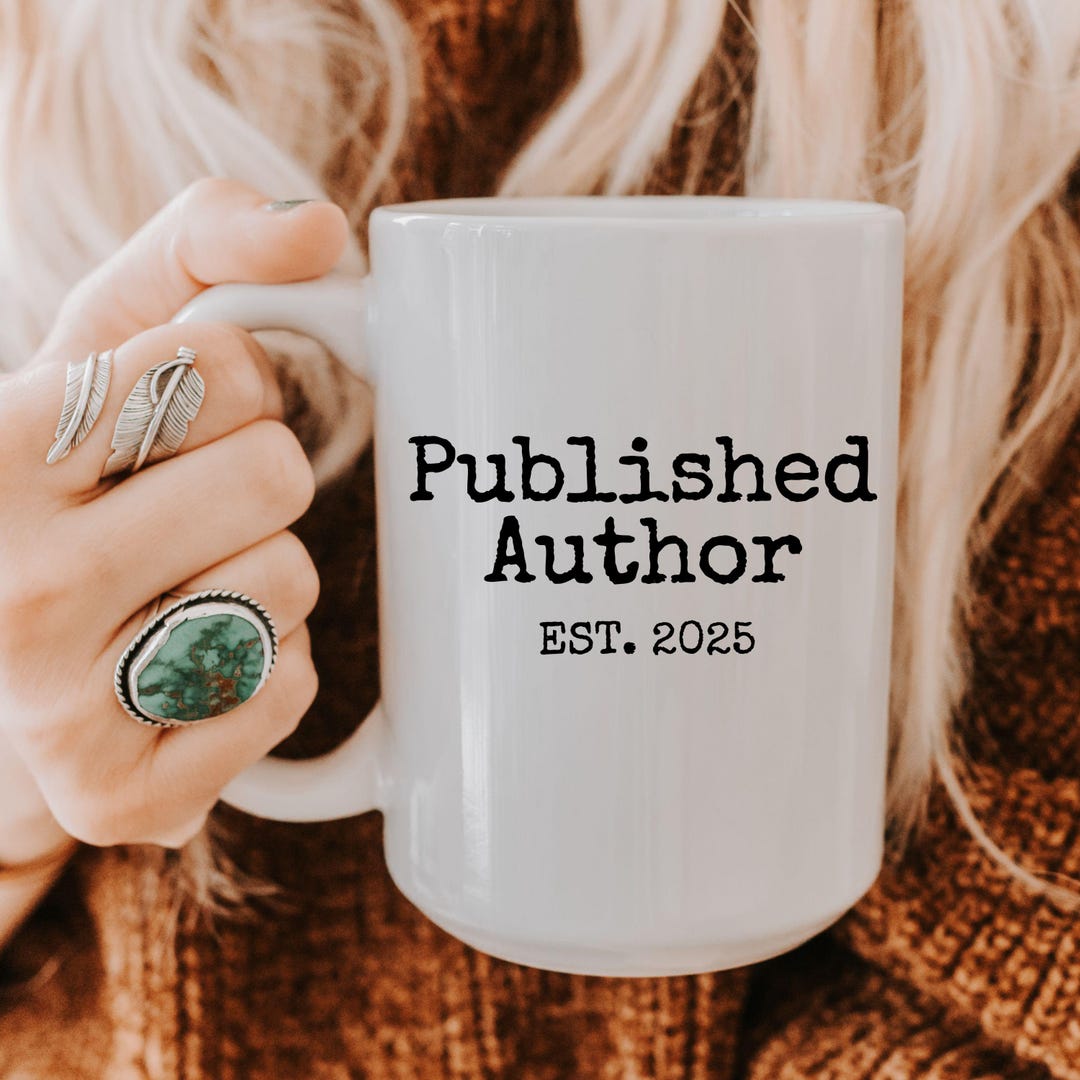 Custom Published Author Mug, Gift for Writers, Custom Author Mug ...