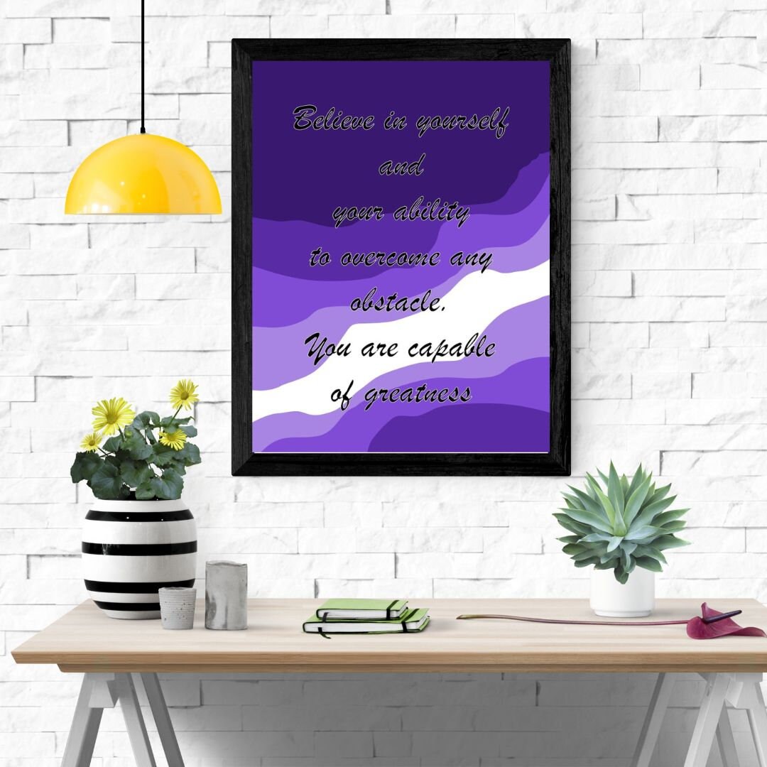 Poster With Motivational, Inspirational Quotes Posters - Etsy