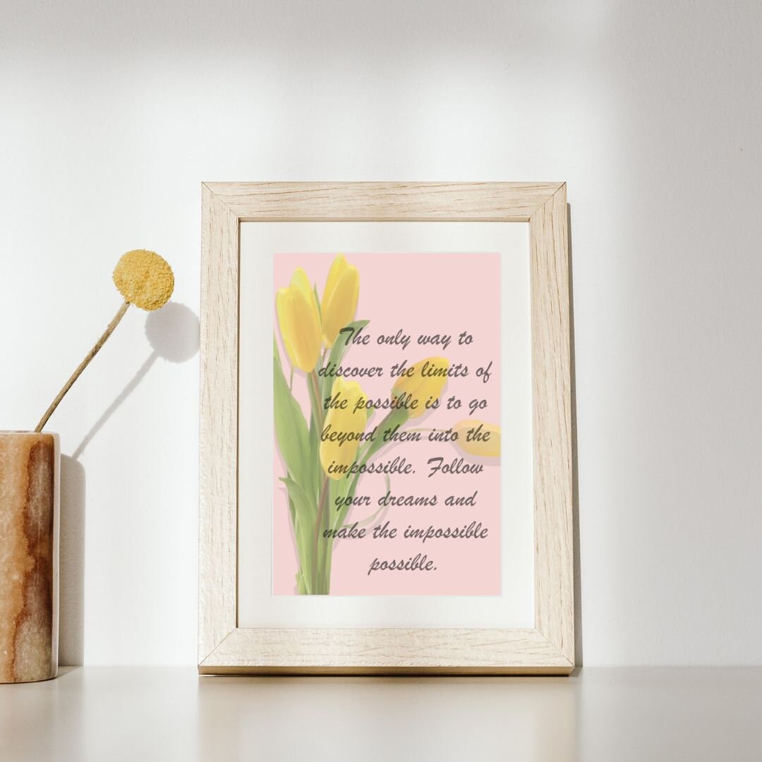 Poster With Motivational, Inspirational Quotes, Poster for Gift, Poster ...