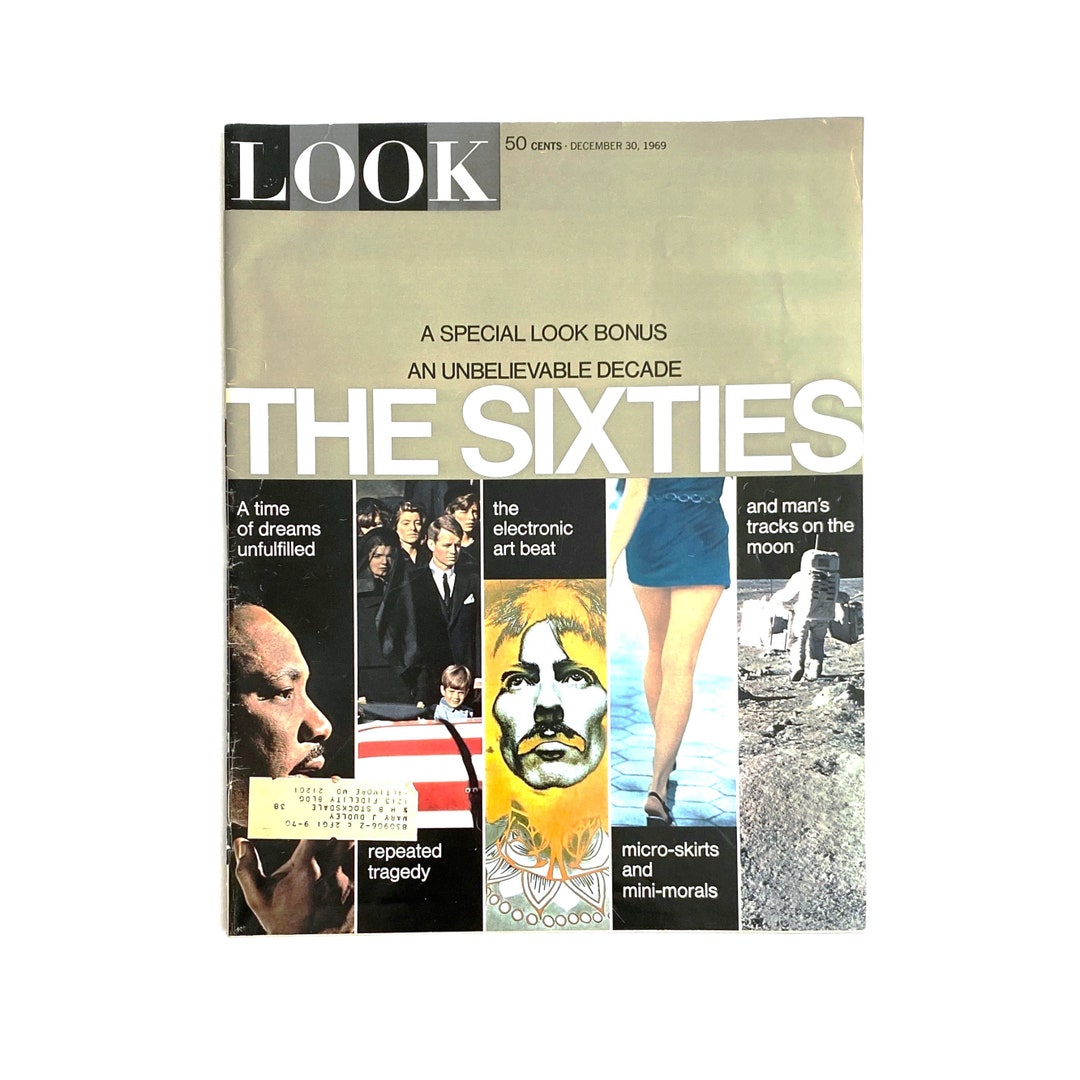 Vintage Sixties Decade Look Magazine - Etsy