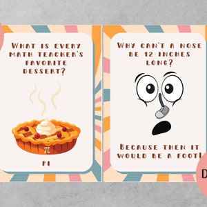 Set of 6 Cute Funny Classroom Posters, Retro Math Posters, High School ...