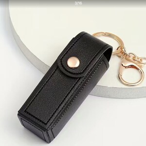 Lipstick Bag Keychain Pendant Women's Make up Lipstick Lip Balm Pendant ...