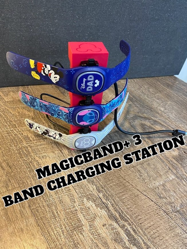 Disney Magicband+ Charging Station Wrist Band Kids | Multiple 3 Band ...
