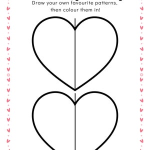 Valentine's Day Printable Activity Sheets Preschool Resources Toddlers ...