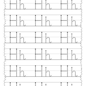 26 Trace the Alphabet Worksheets | Printable Letters Tracing | Nursery ...