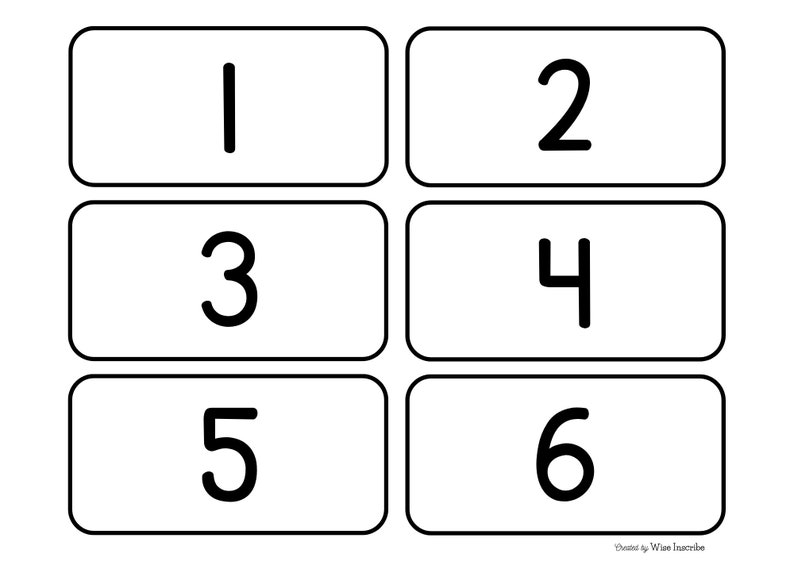 Printable Number Flashcards 1-100: Preschool Learning (digital Download ...