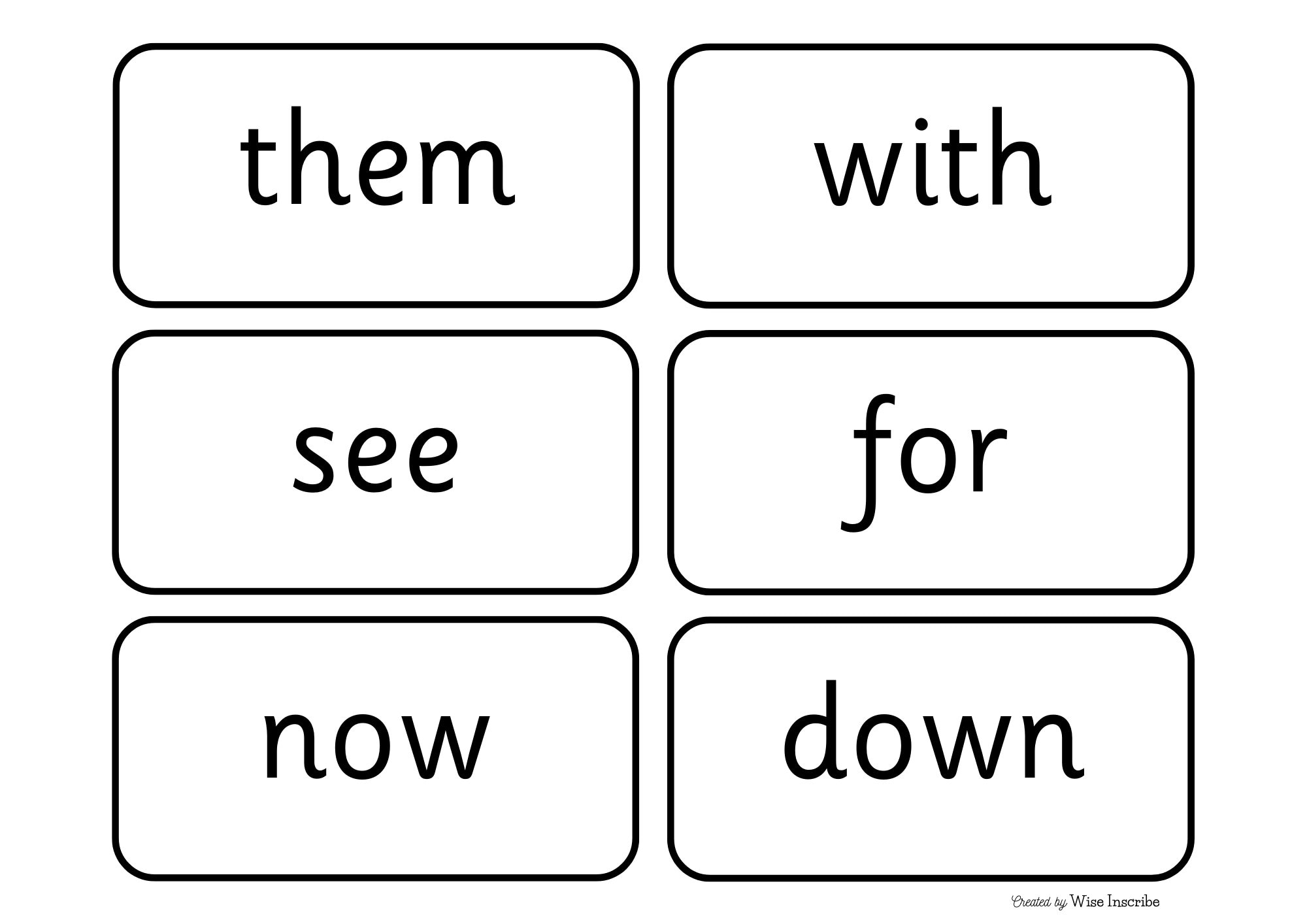 First 100 Tricky Words Flashcards | Sight Words | High Frequency Words ...