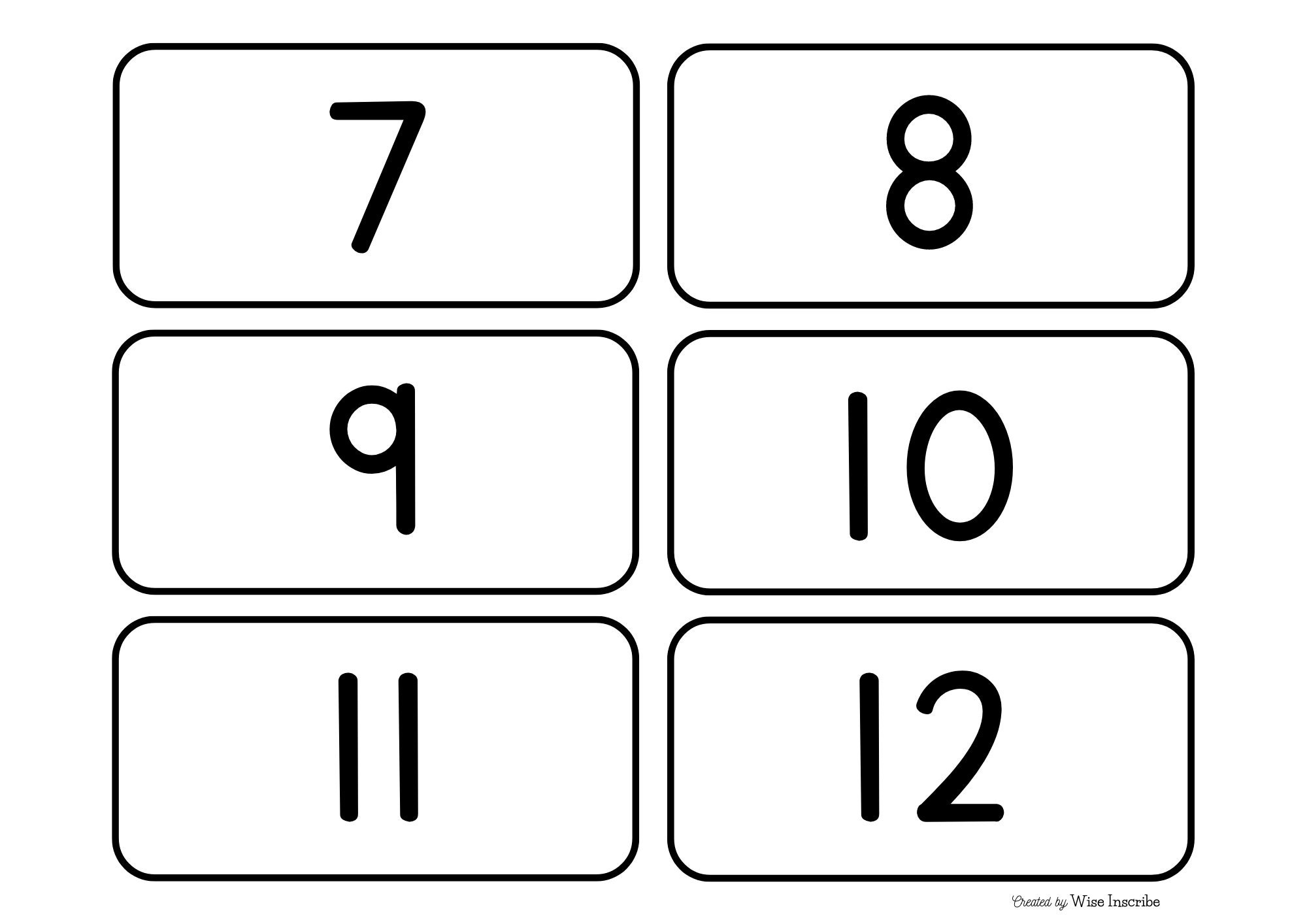 Printable Number Flashcards 1-100: Preschool Learning (digital Download ...