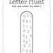 26 Letter Hunt Alphabet Worksheets Printable ABC Colouring - Etsy