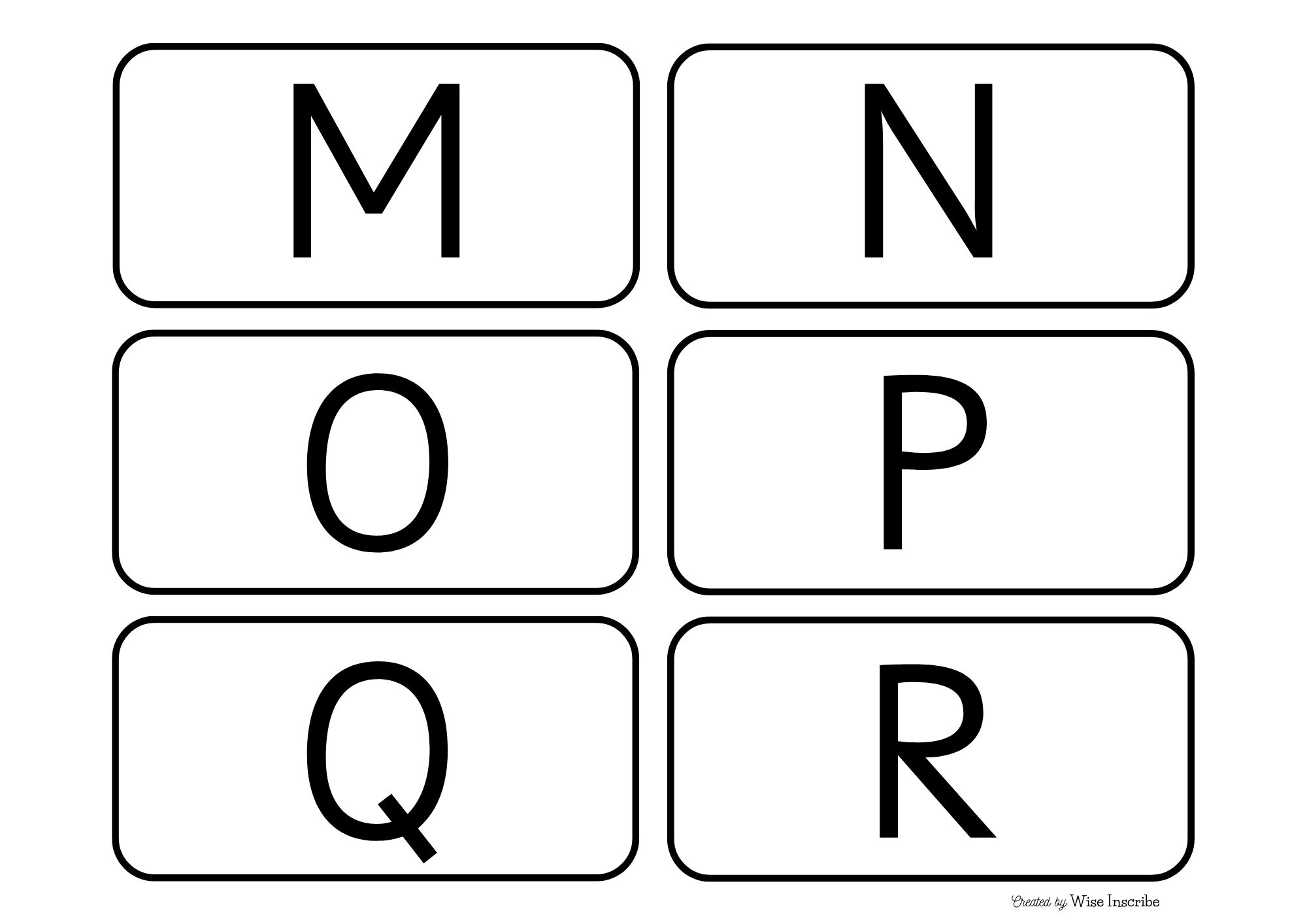 26 Uppercase ABC Flashcards Alphabets Flashcards Preschool Learning ...