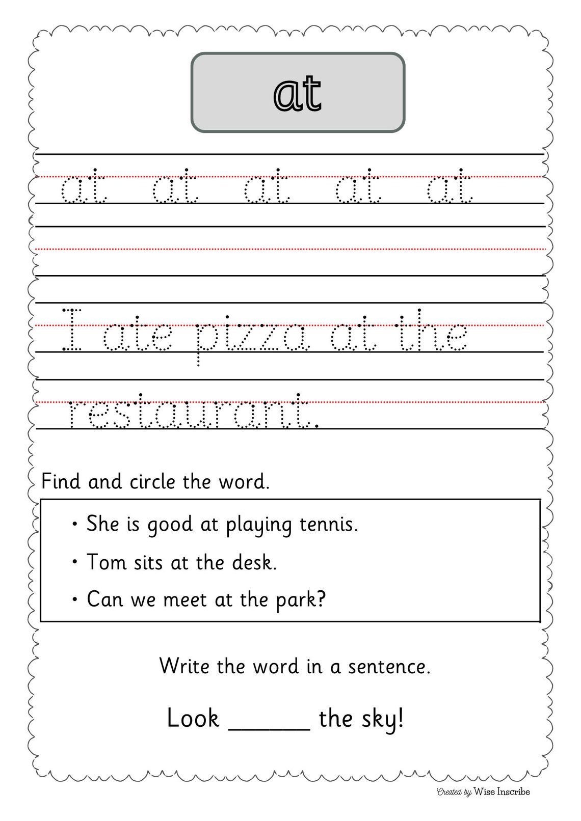 High Frequency Words Practice Worksheets | EYFS Handwriting (printable ...