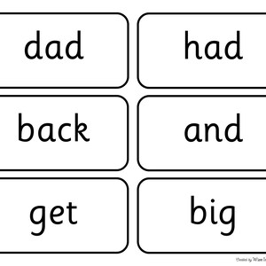 First 100 Tricky Words Flashcards | Sight Words | High Frequency Words ...