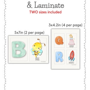 ABC Alphabets Flash Cards | A-Z Cards | Learn Abcs With Pictures ...