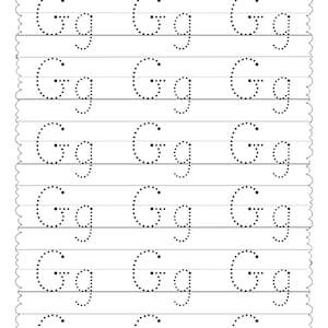 26 Trace the Alphabet Worksheets | Printable Letters Tracing | Nursery ...