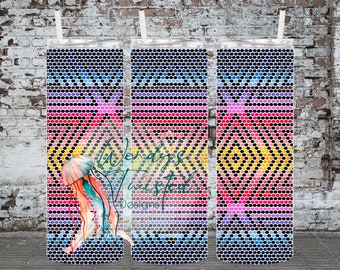 Horse Sunset 4MM/ SS16 Rhinestone Tumbler Templates - Etsy