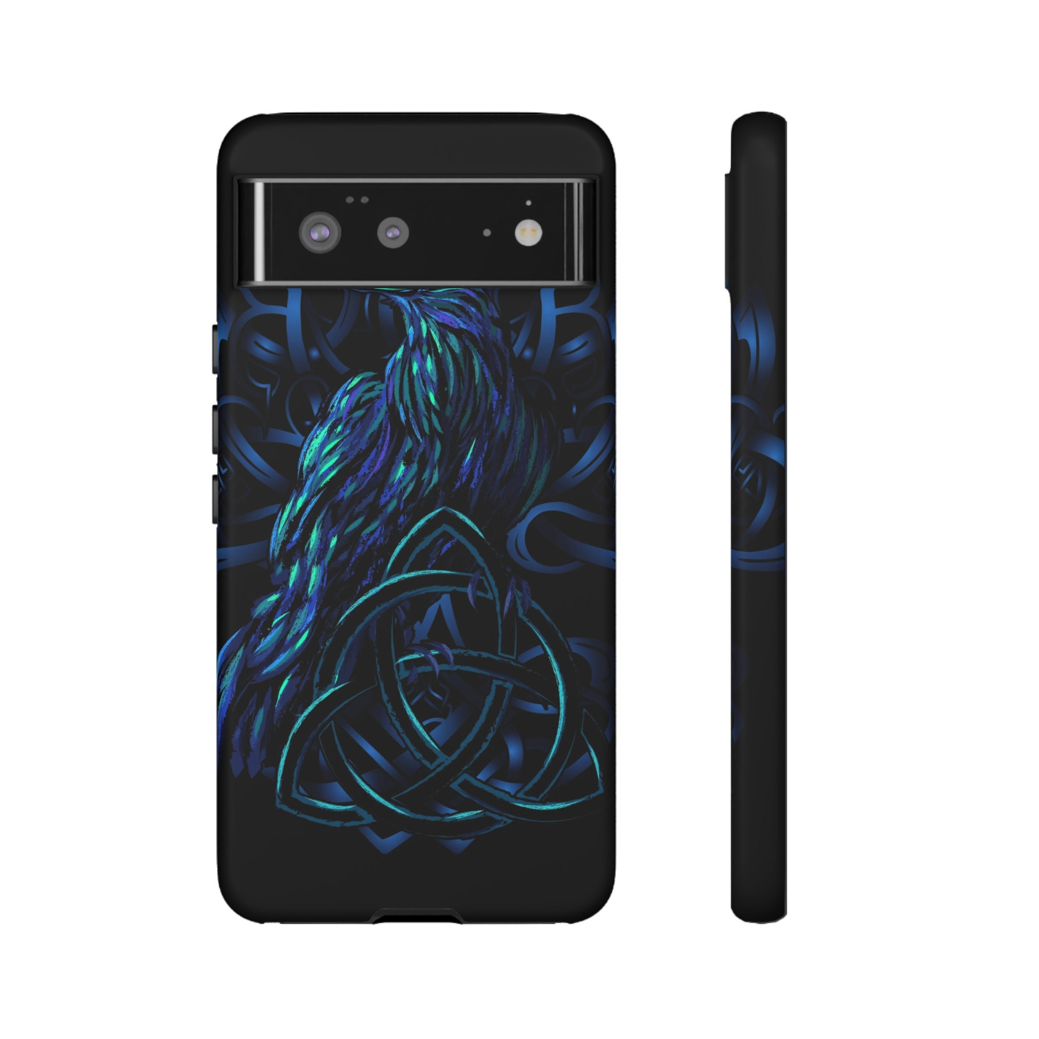 Pagan Celtic Crow Tough Cases - Etsy