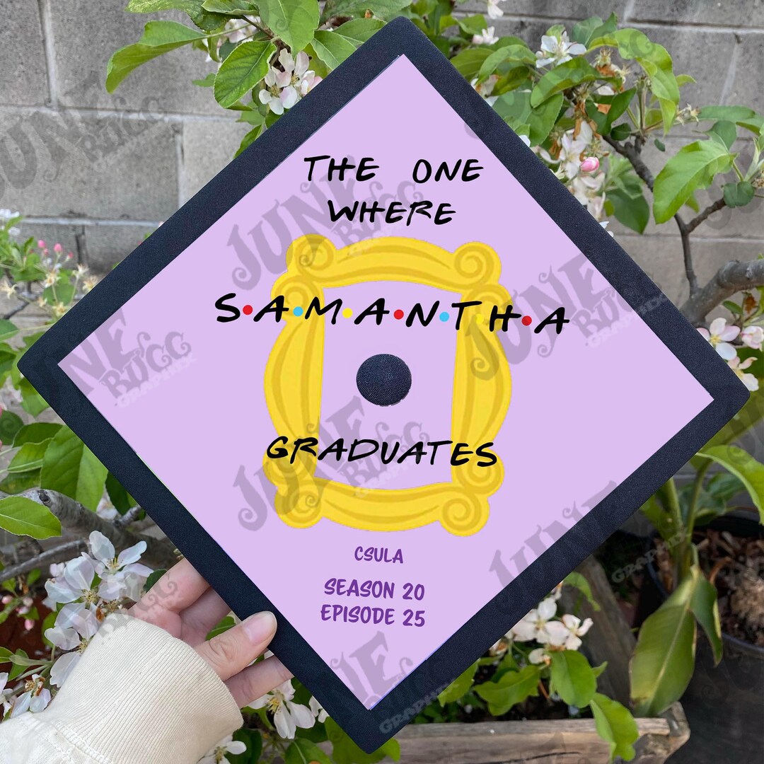 Friends Grad Cap Topper - Etsy