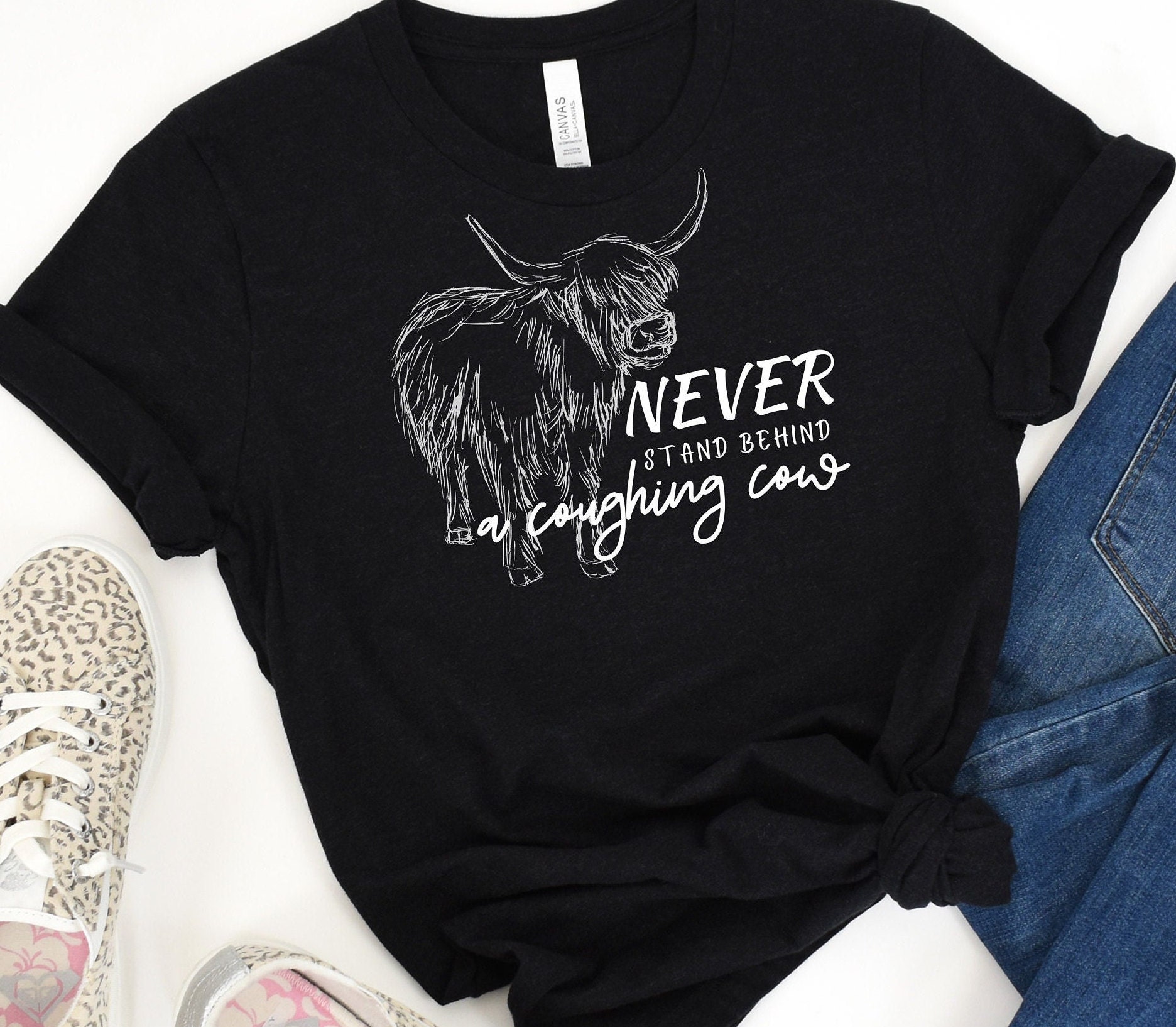 Cow Shirt, Cow, Funny Cow Shirt, Funny Cow, Cow Jokes, Unisex Jersey ...