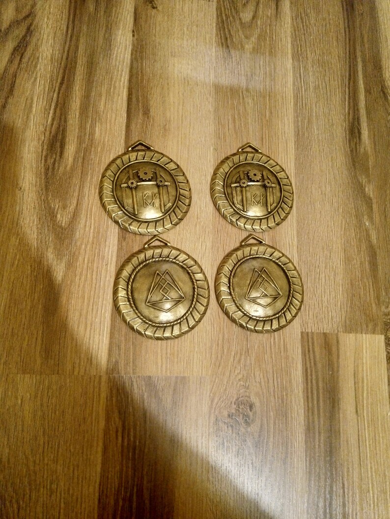 Dwarven Personalized Medallions for Order - Etsy