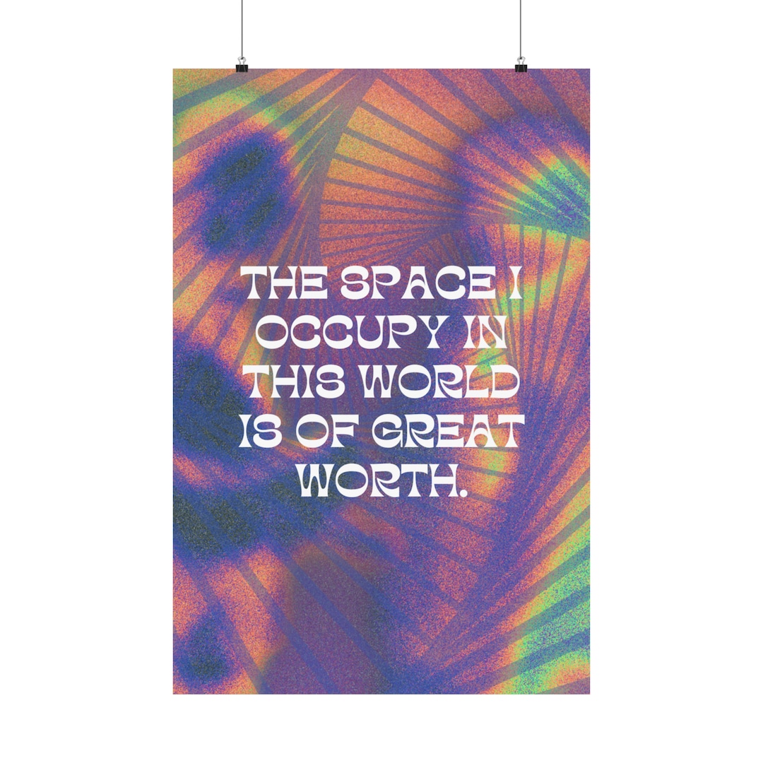Spiritual Affirmation Poster - Etsy