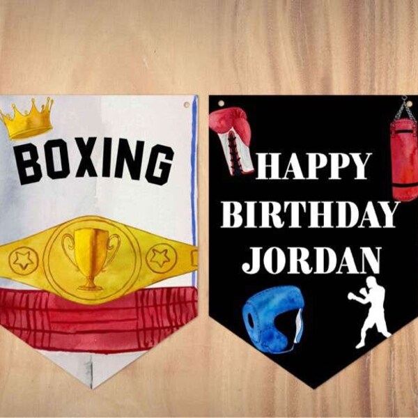 Boxing Theme Party - Etsy