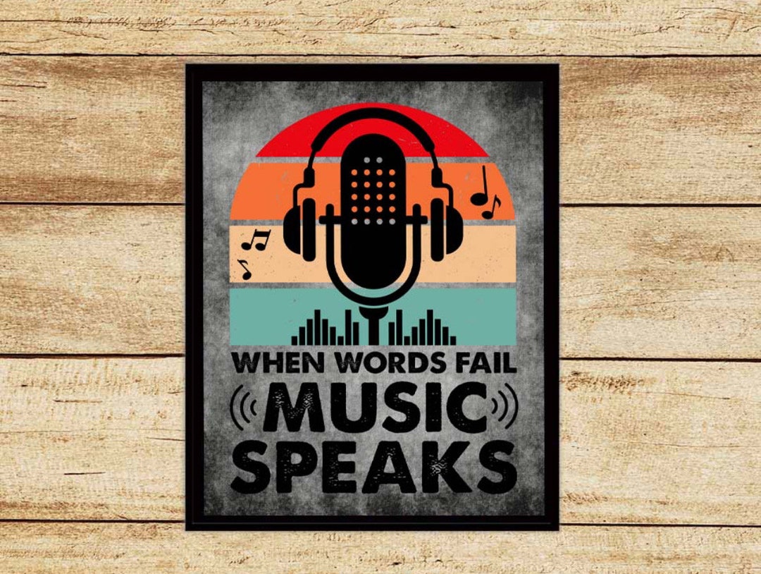 DJ Quotes ,music Quotes, Wall Art , Wall Art Print, A4 Prints - Etsy
