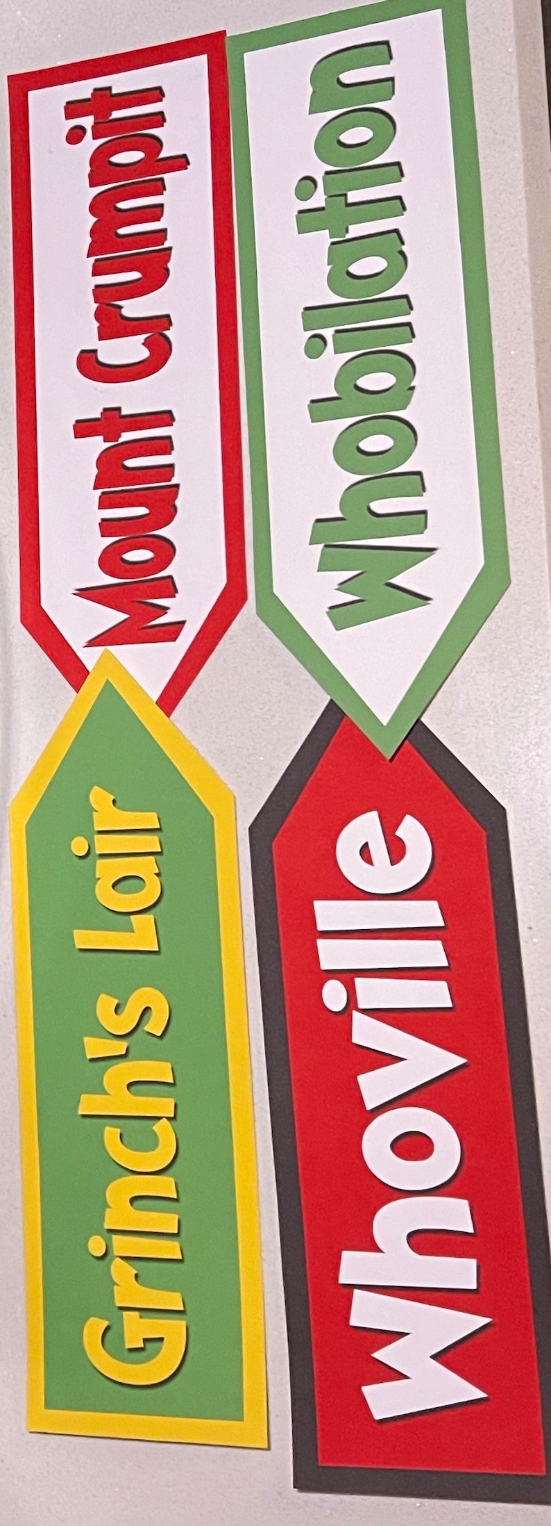 Grinch Decorations ,grinch Arrows , Grinchmas , Whoville , Merry ...