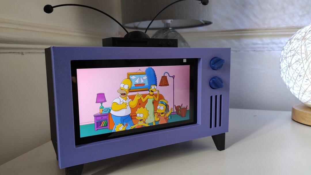 The Simpsons TV Amazon Echo Show 5 Stand Quirky Smart Assistant Stand ...