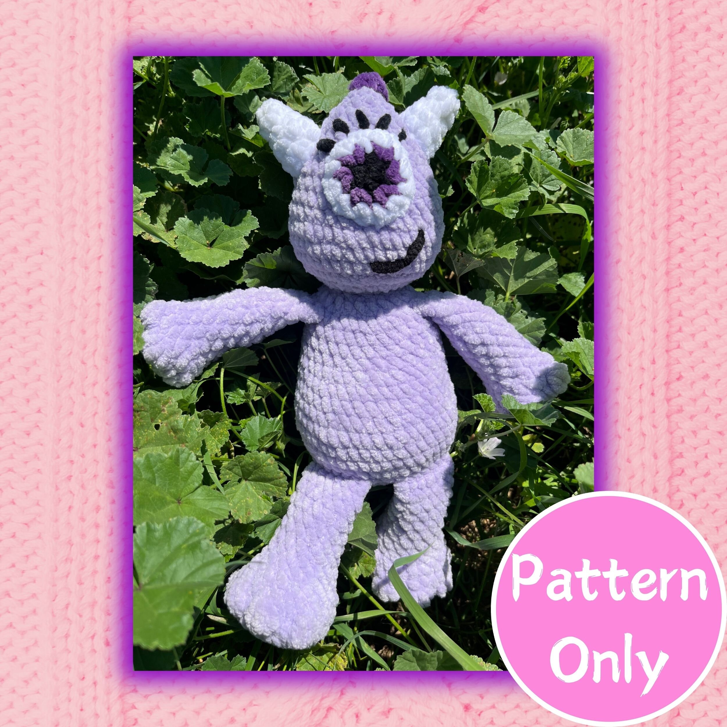 Cyclops Digital Crochet Pattern Toy Craft Project Make Your Own Monster ...