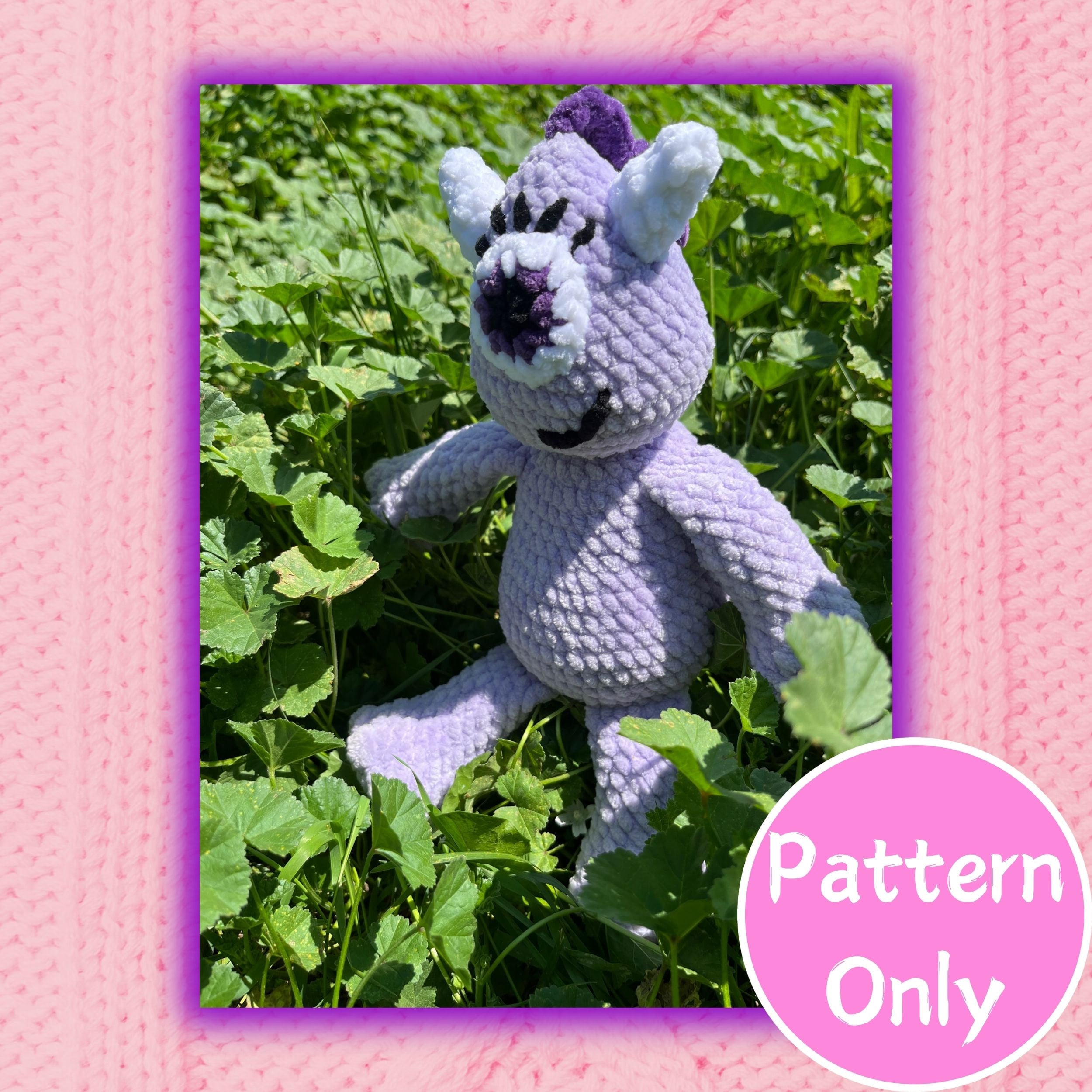 Cyclops Digital Crochet Pattern Toy Craft Project Make Your Own Monster ...
