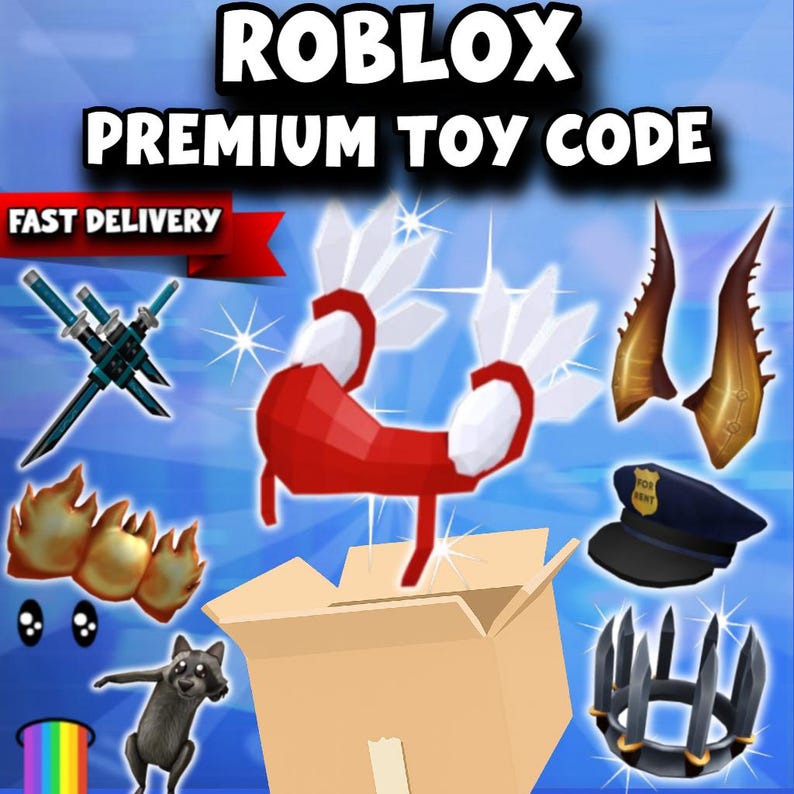 Exclusive Roblox Toy Code - Digital Delivery [all Platforms] - Etsy