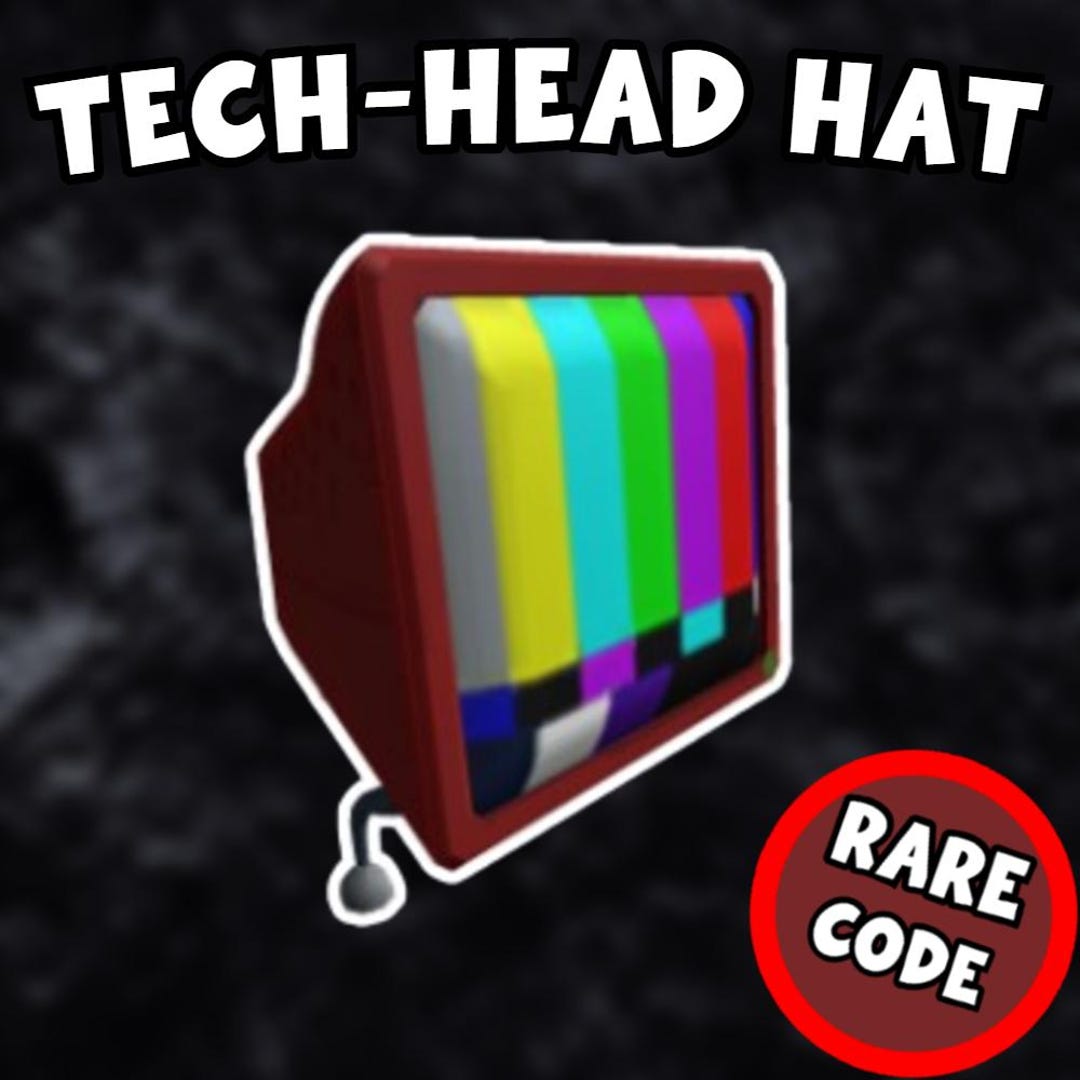 Roblox - Tech Head Hat [ALL PLATFORMS] - Etsy