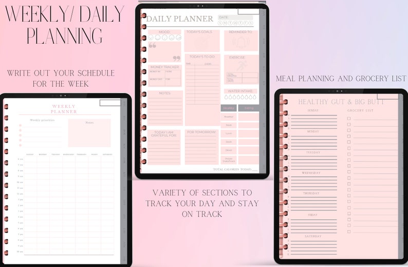 2023 Digital Planner Goodnotes Planner iPad Planner Undated Digital ...