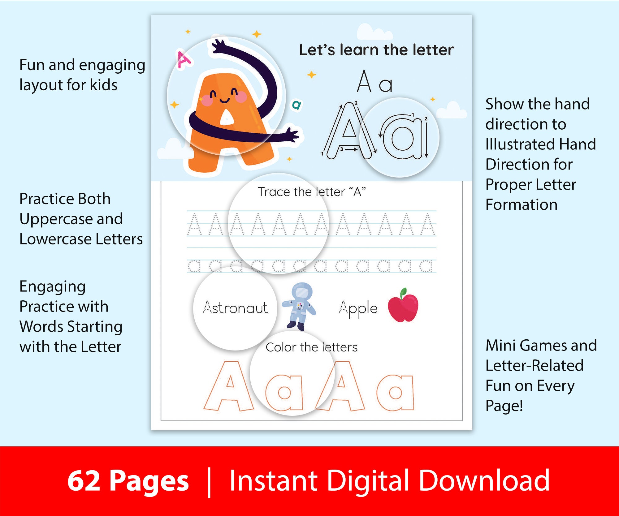 Interactive Pre-k Toddler Educational Activities Printable Activities ...