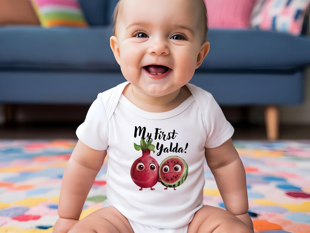 Yalda Night Baby Bodysuit, Persian Shab-e Yalda Outfit, Winter Solstice ...