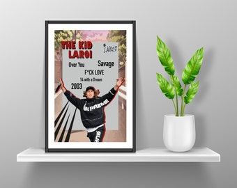 The Kid Laroi Print - Etsy