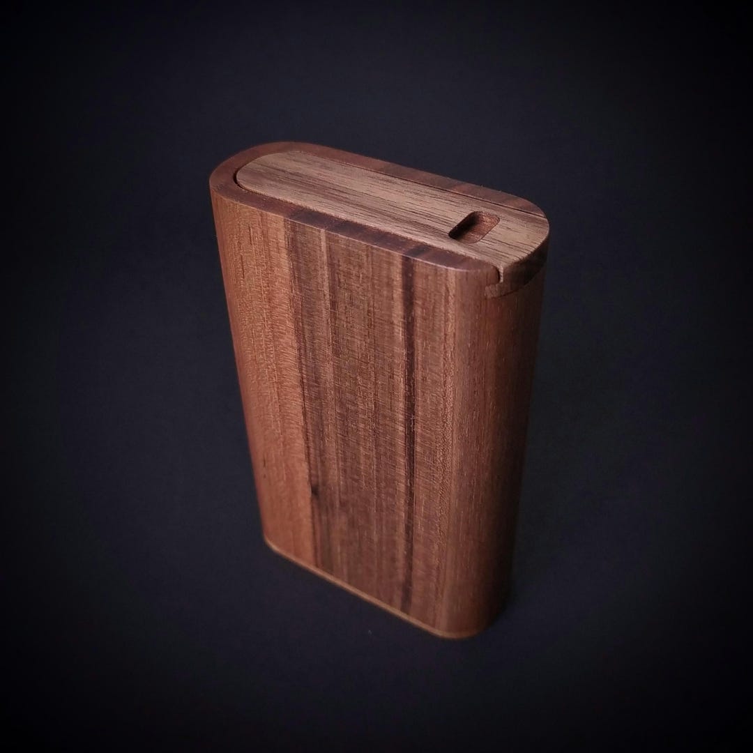 Wooden Cigar and Cigarette Case – Personalized Engraved Box – Fits 4 ...