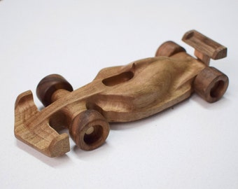 Formula 1 Wooden Toys Handmade Speed Car 100% Eco & Natural - Etsy