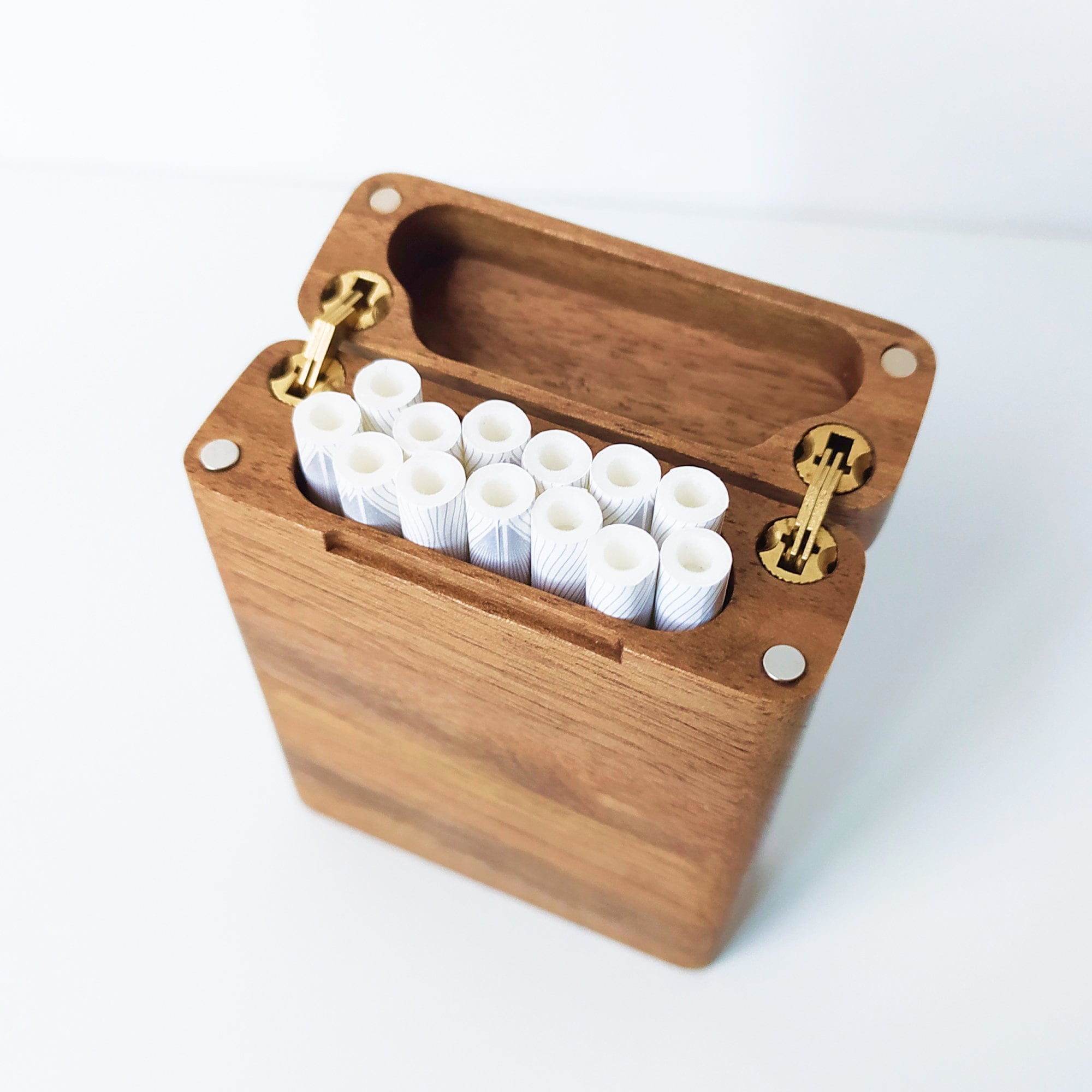 Personalized Cigarette Case, Wooden Cigarette Holder, Wood Joint Case ...