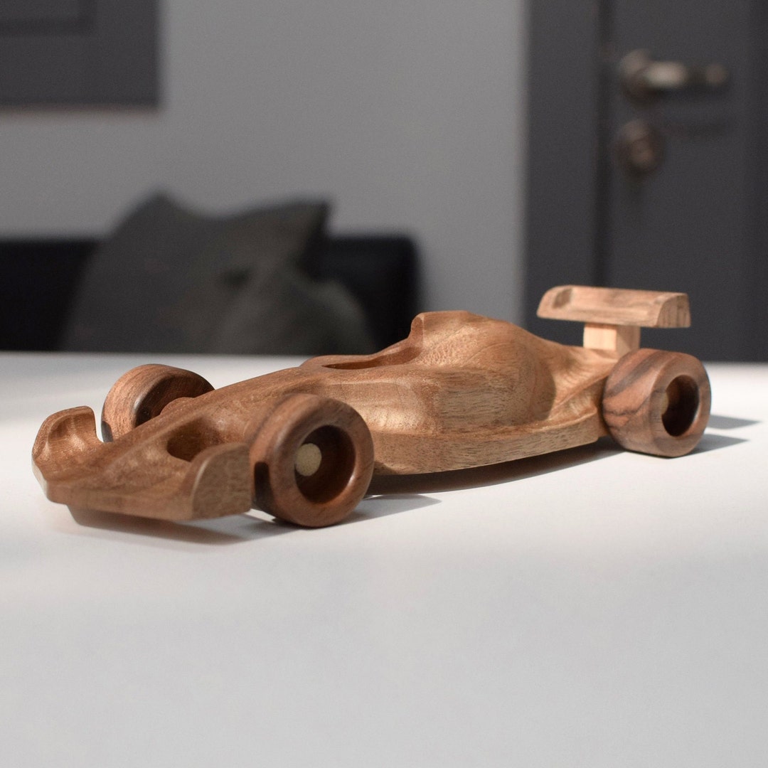 Formula One F1 Wooden Model Car F1 Racing Car Wood Toy Car Christmas ...